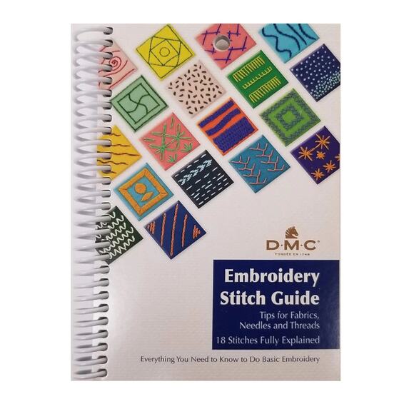 Dmc | Office | Dmc Book Embroidery Stitch Guide | Poshmark